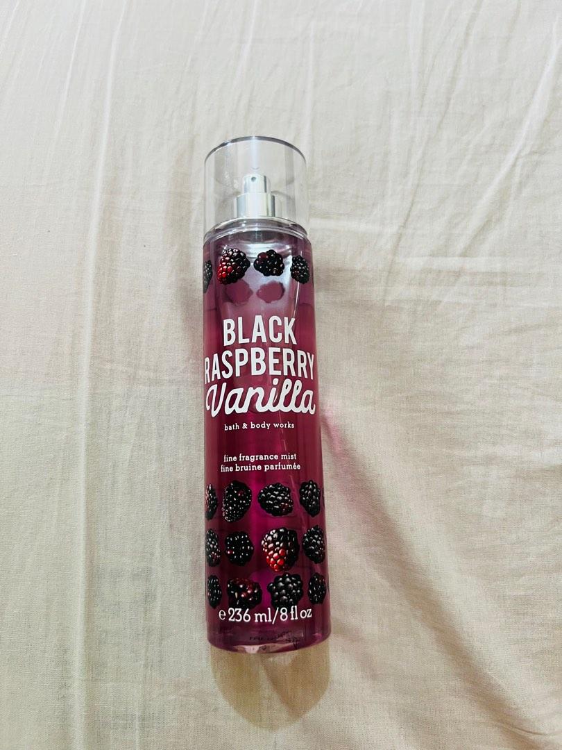 BATH & BODY WORKS BLACK RASPBERRY VANILLA MIST, Beauty & Personal Care ...