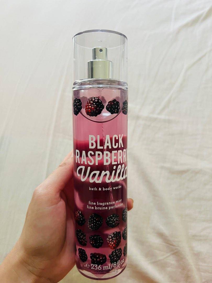 BATH & BODY WORKS BLACK RASPBERRY VANILLA MIST, Beauty & Personal Care ...