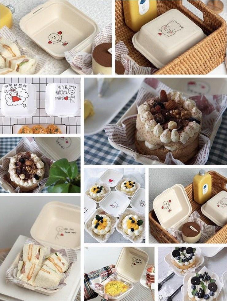 Bento Cake Box, Food & Drinks, Homemade Bakes on Carousell