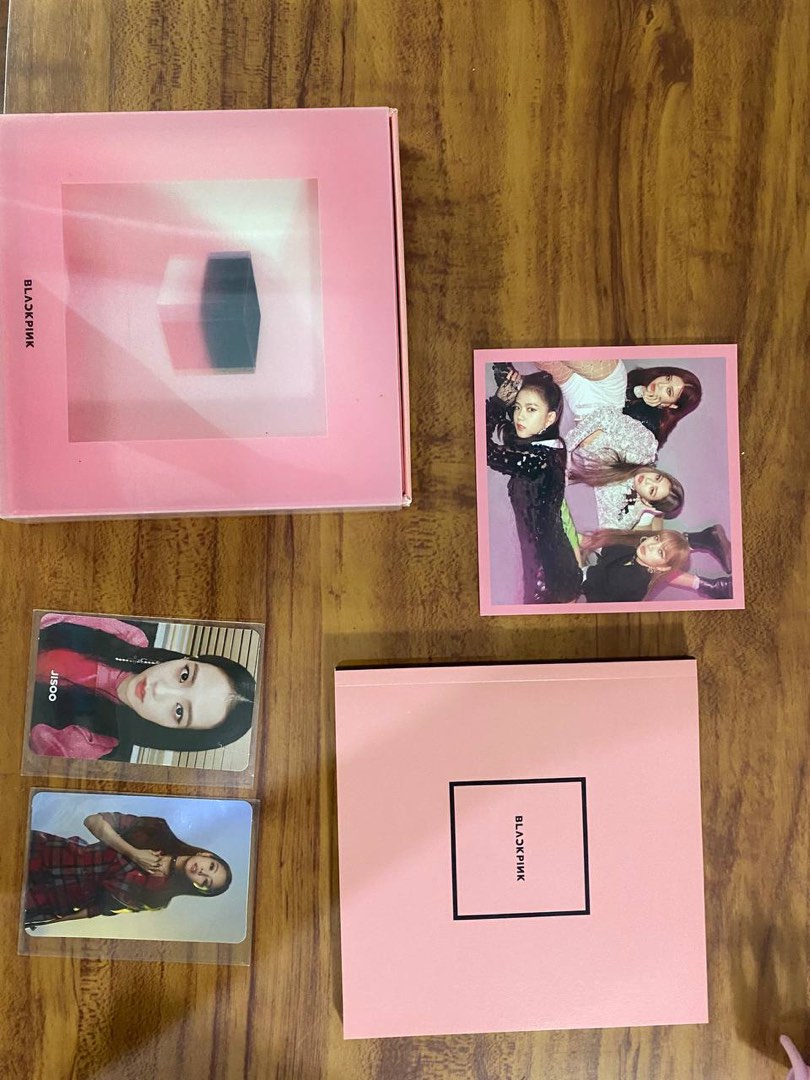 BLACKPINK SQUARE UP PINK VERSION, Hobbies & Toys, Memorabilia ...