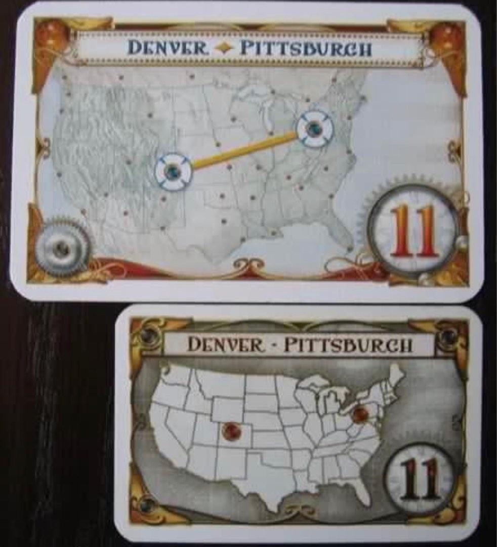 Boardgame Ticket to ride: USA English Version (New) 桌遊 鐵道任務 美國版 英文版 (全新 ...