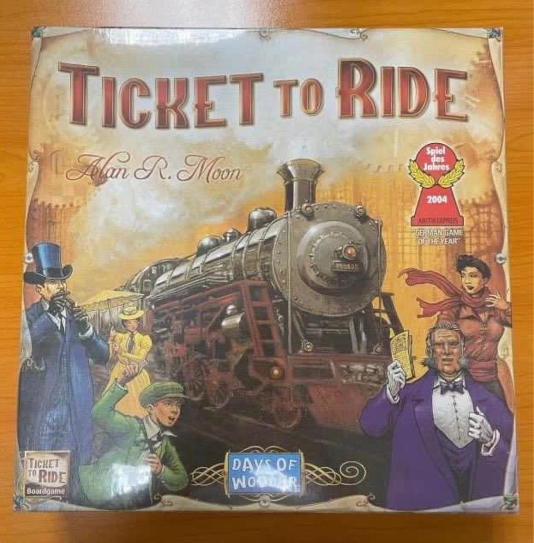 Boardgame Ticket to ride: USA English Version (New) 桌遊 鐵道任務 美國版 英文版 (全新 ...