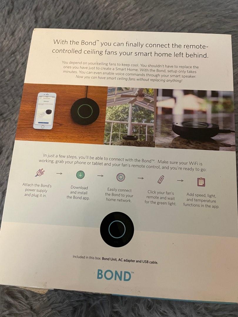 BOND smart home - make your ceiling fan smart, TV & Home Appliances ...