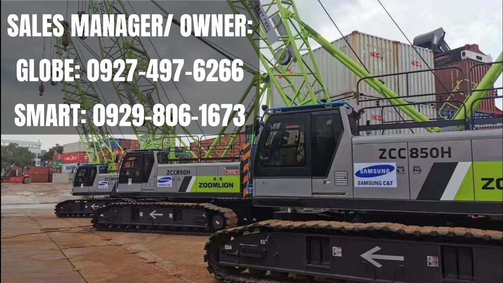 Brand new 85 tons Zoomlion Zcc850 100 tons XCMG XGC100-1 Crawler ...