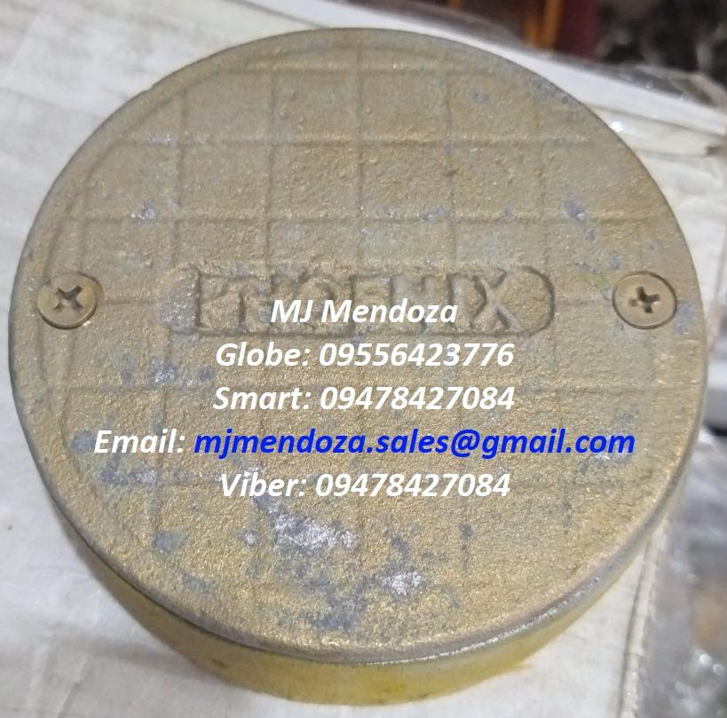 Brass Cast Iron Clean Out Cover Round, Commercial & Industrial ...