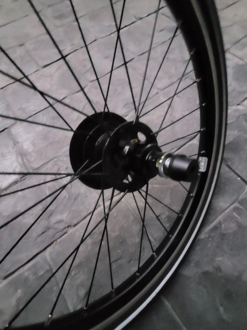 Brompton P Line Wheel rim (P-Line wheelset), Sports Equipment, Bicycles ...