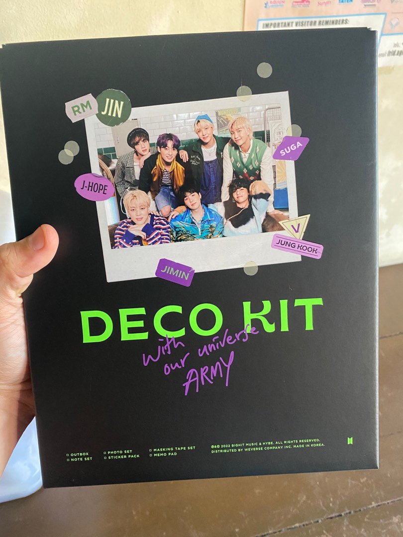 BTS Deco Kit, Hobbies & Toys, Memorabilia & Collectibles, K-Wave on ...