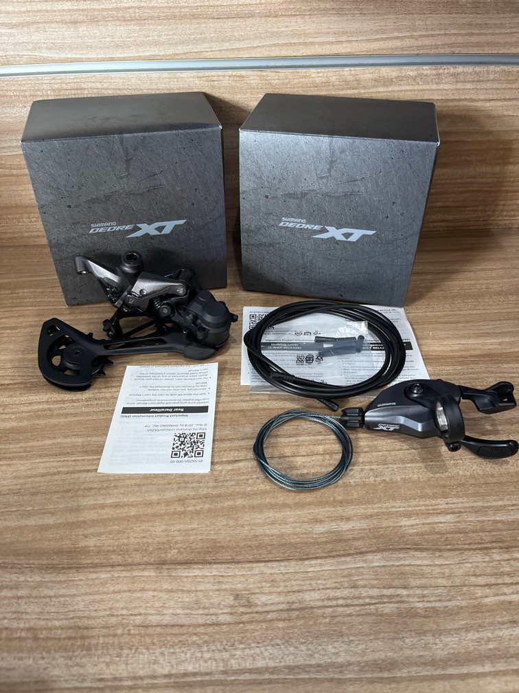 *BUNDLE* Shimano XT M8100 Shifter + Rear Derailleur, Sports Equipment, Bicycles & Parts, Parts ...