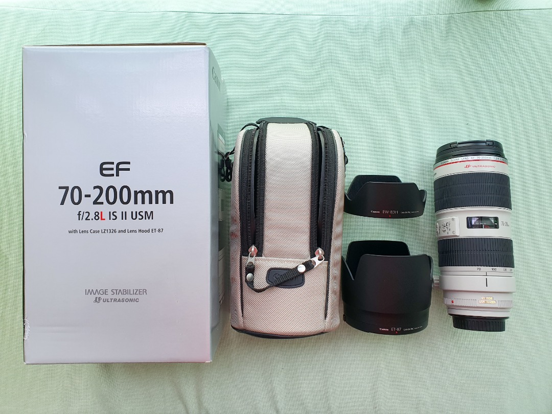 Canon 70-200 F2.8 L IS II USM, Photography, Lens & Kits on Carousell