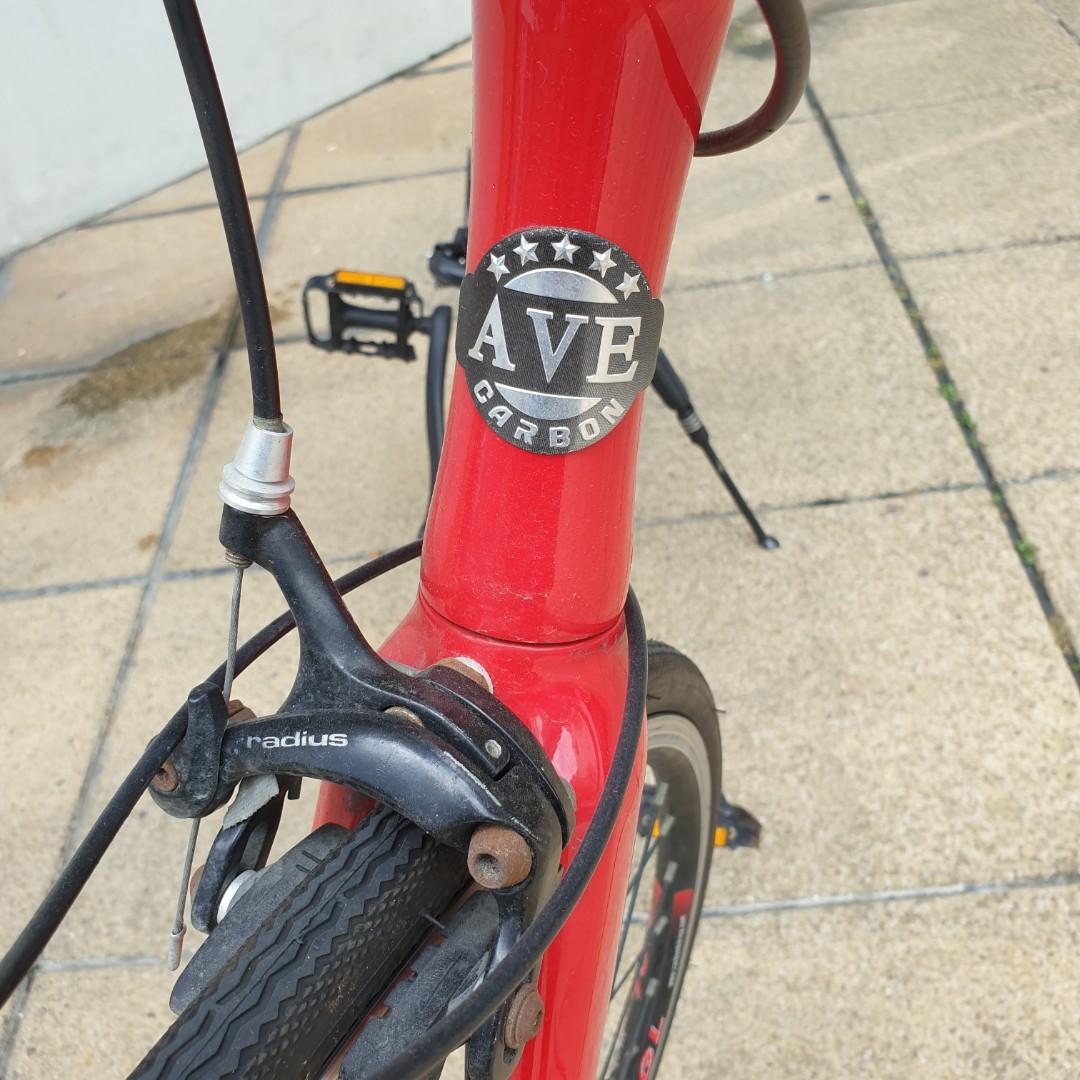 Carbon Avenue R-Berg 7 Speed Road Bike, Sports Equipment, Bicycles ...