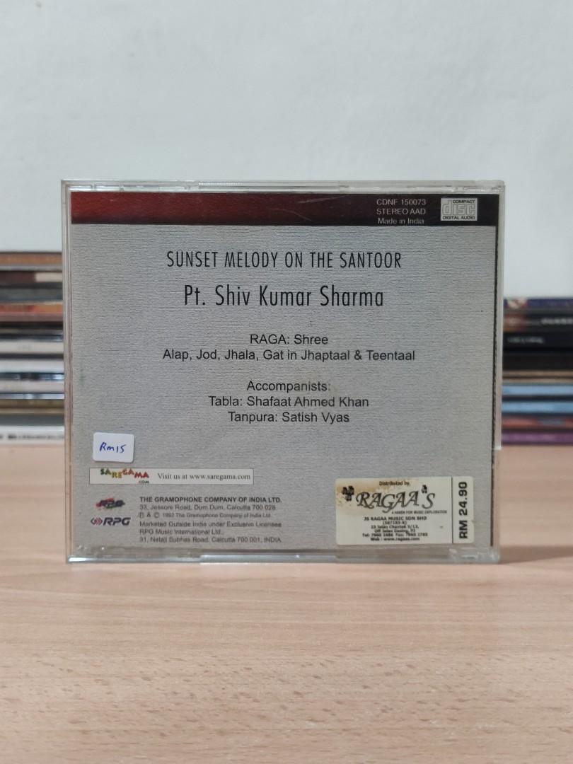 (CD) Pt. Shiv Kumar Sharma Sunset Melody On The Santoor, Hobbies & Toys ...