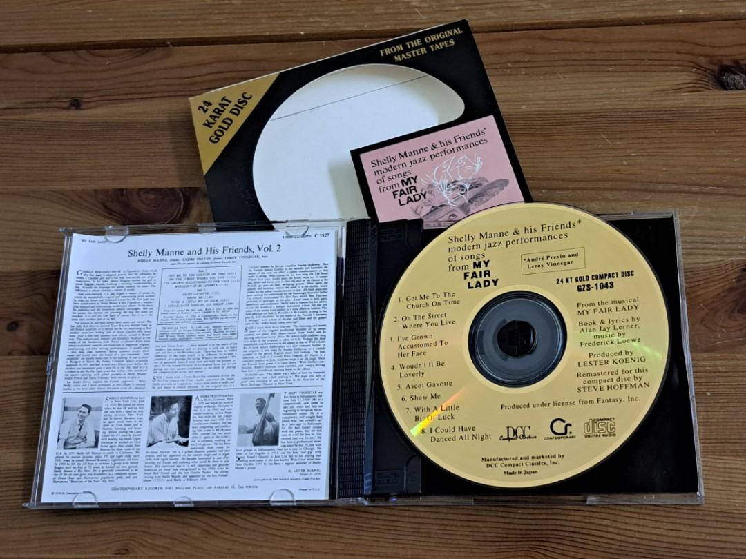 CD Shelly Manne & Friends / My Fair Lady DCC 24K Gold 發燒錄製 From The ...