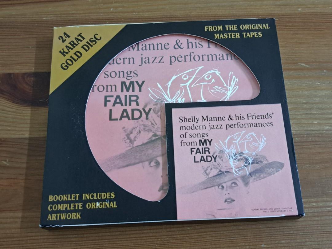 CD Shelly Manne & Friends / My Fair Lady DCC 24K Gold 發燒錄製 From The ...