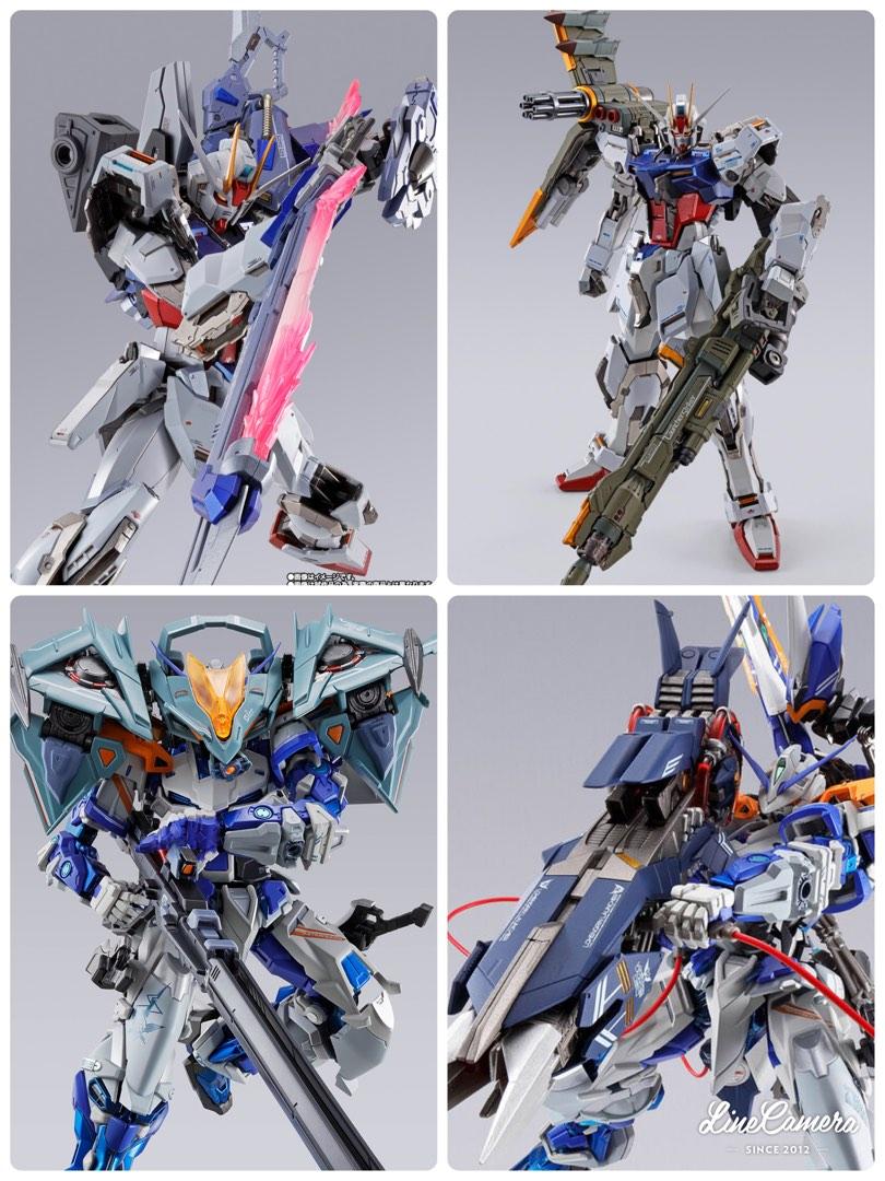 現貨 全新 METAL BUILD 突擊高達 劍裝+炮裝 10周年版+狙擊背包+陽電子炮背包 ★一套發售不散★ METAL BUILD SWORD STRIKER 10th Ver ...