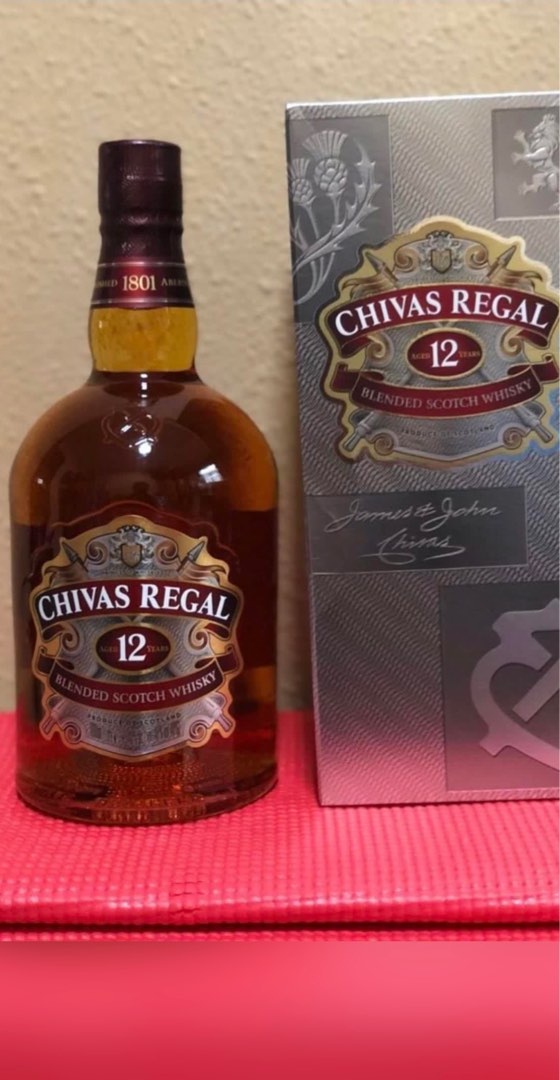 CHIVAS REGAL 1L , SALE!!, Food & Drinks, Other Food & Drinks on Carousell