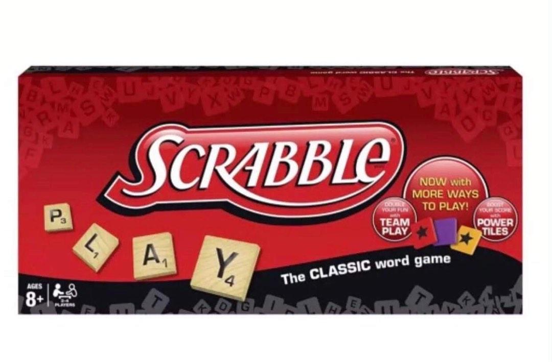 Classic Scrabble Board Game Educational Toy Learn Words Activities For ...