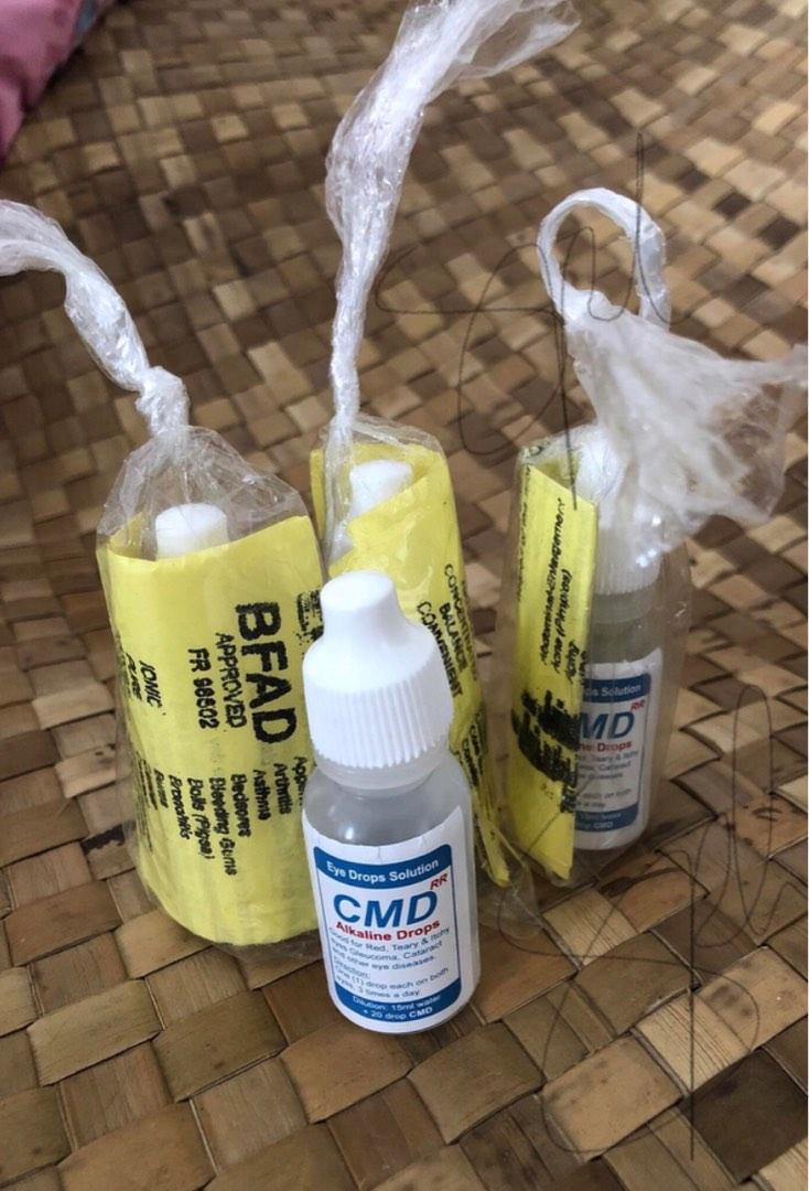 CMD eye drops, Health & Nutrition, Health Monitors & Weighing Scales on ...