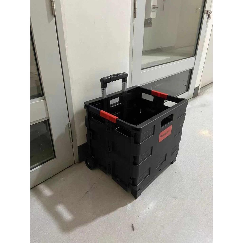 Collapsible utility cover Folding Boot Cart Shopping Trolley Fold Up ...