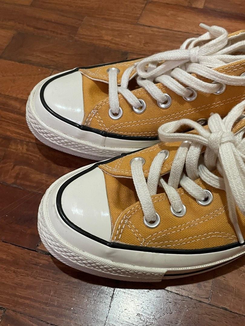 Converse chuck 70 mustard yellow, Women's Fashion, Footwear, Sneakers ...