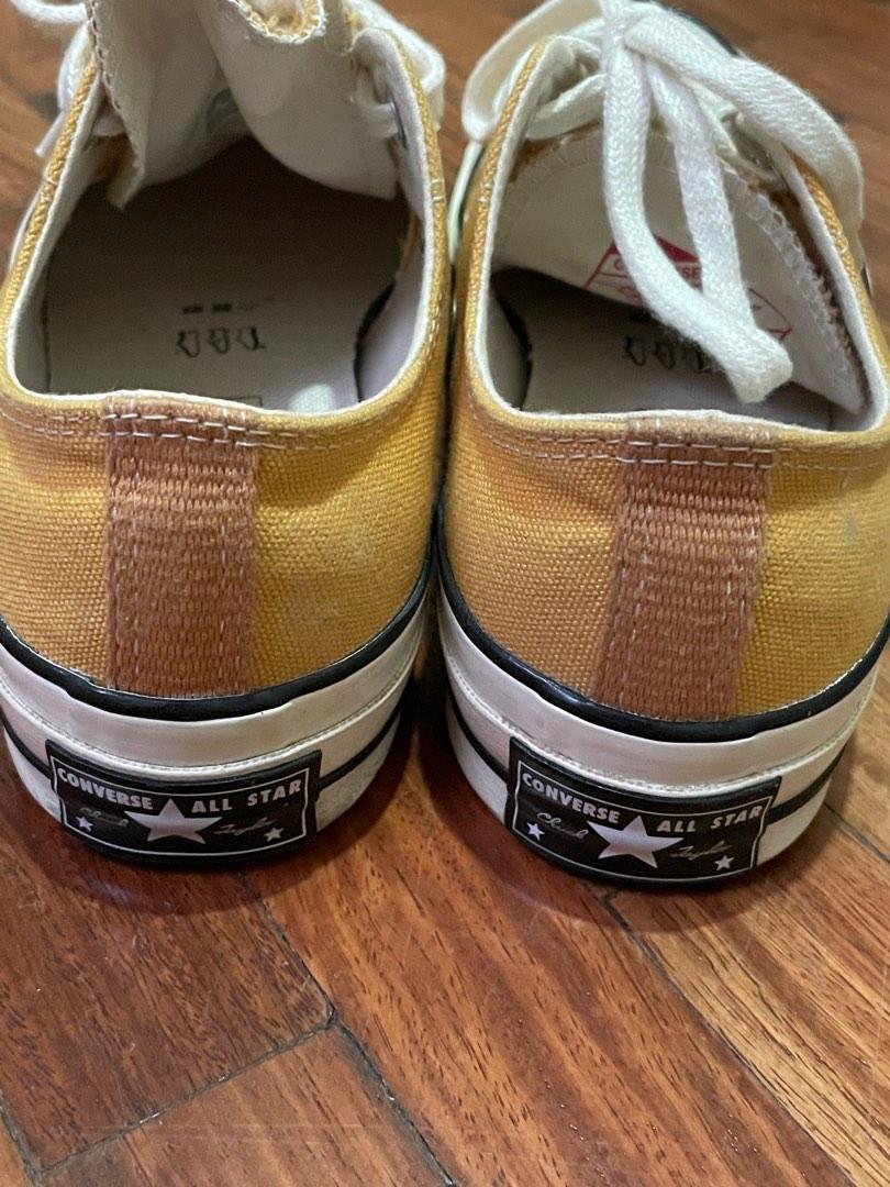 Converse chuck 70 mustard yellow, Women's Fashion, Footwear, Sneakers ...