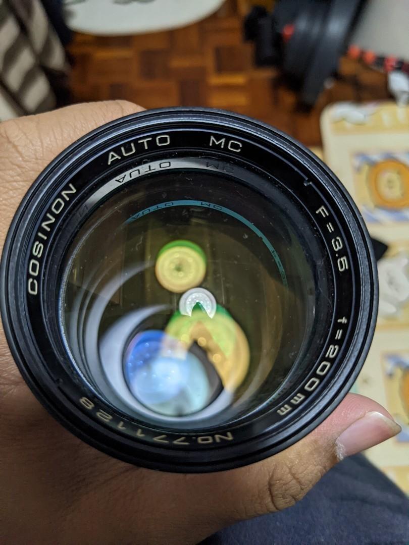 Cosina Cosinon Auto 200mm f3.5 lens (Pentax K PK mount), Photography ...