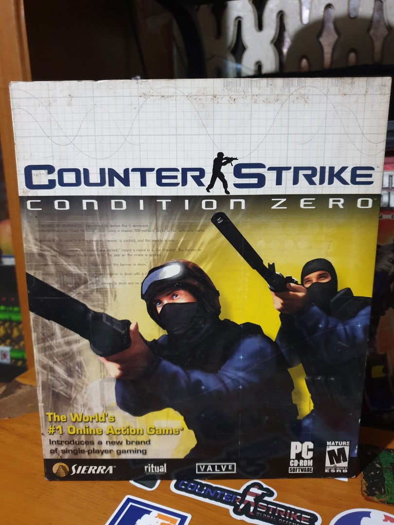 CS Counter-Strike Condition Zero CD installer original Counterstrike ...