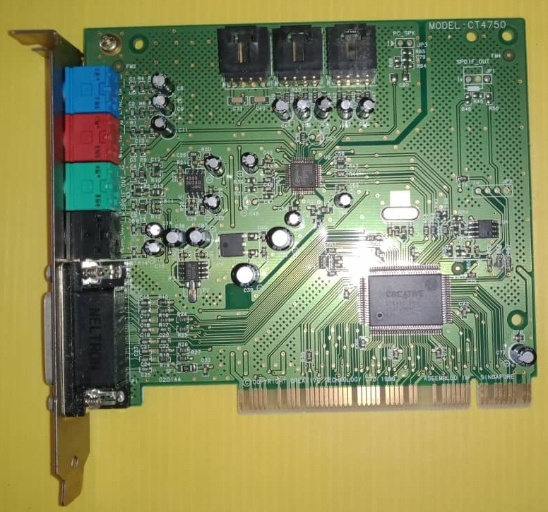 Creative Lab CT4750 PCI Sound Card, Computers & Tech, Parts ...