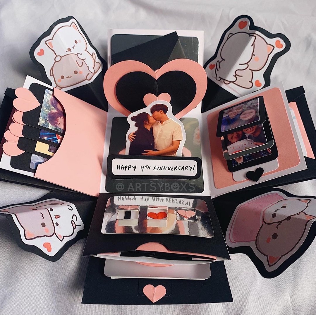 Customisable Explosion Box, Hobbies & Toys, Stationery & Craft ...