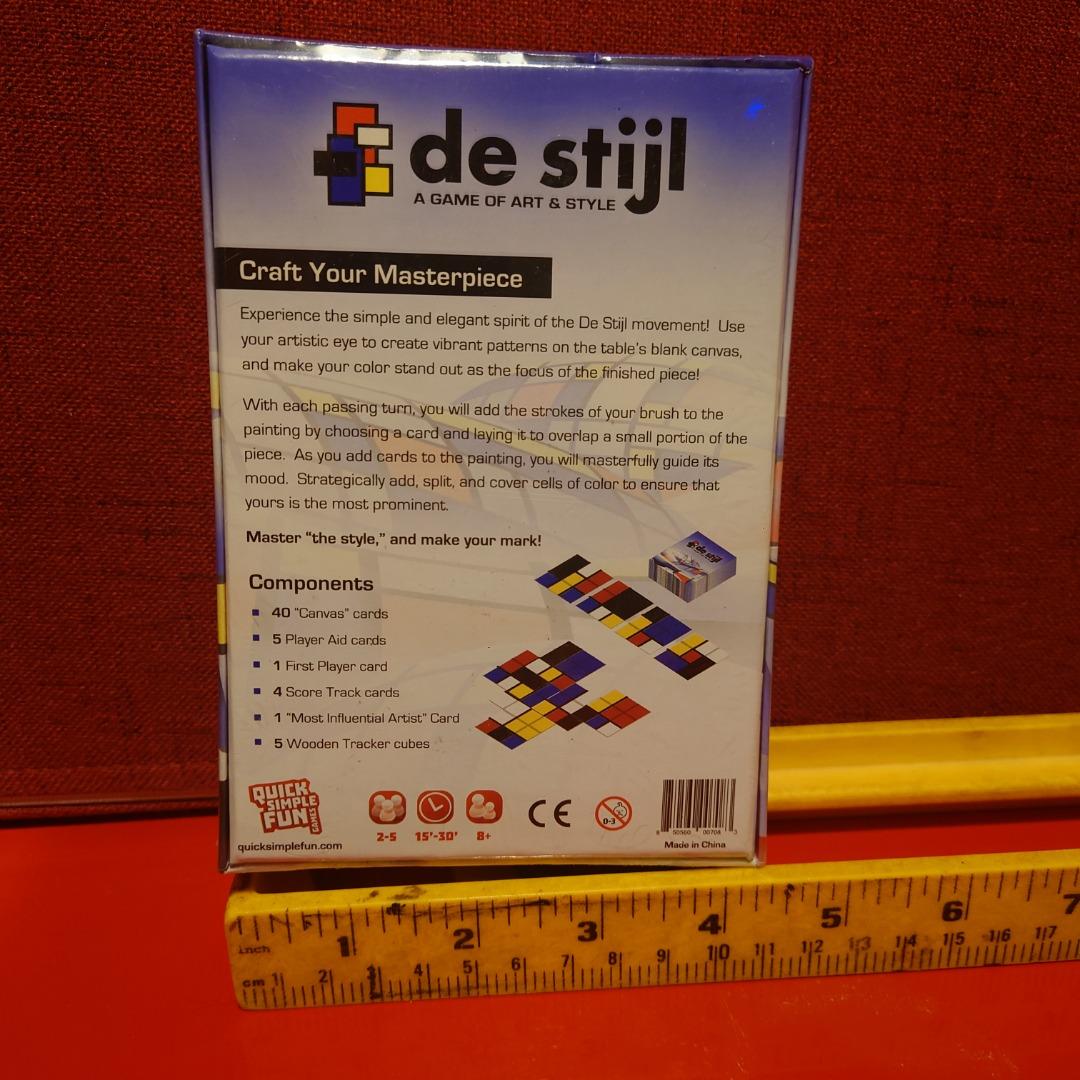 De stijl board game, 興趣及遊戲, 玩具 & 遊戲類 - Carousell