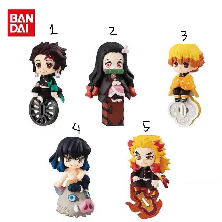 Demon Slayer Cute Anime Figure Kamado Tanjirou Nezuko Agatsuma Zenitsu ...