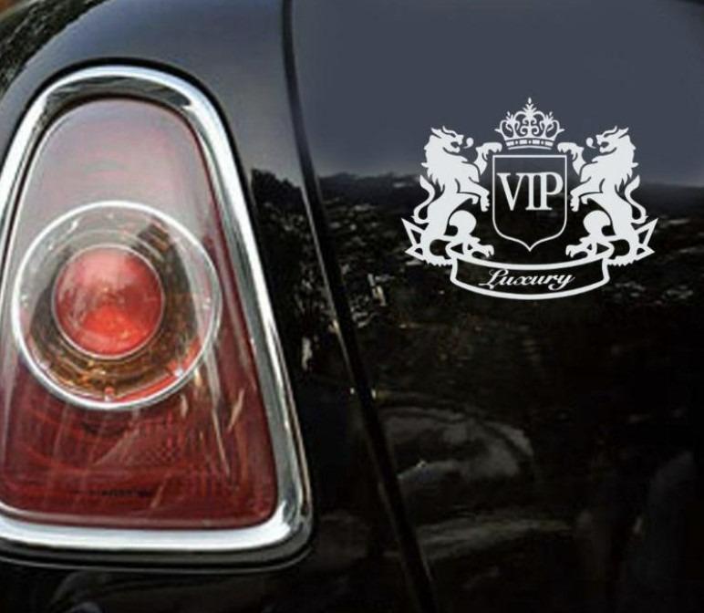 (Design 2) Sticker Vinyl Car Decal "VIP Luxury", Hobbies & Toys ...