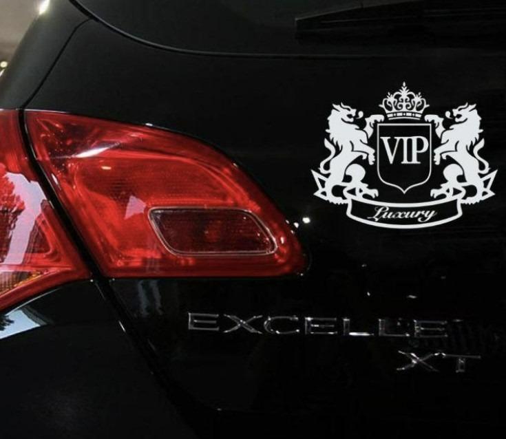 (Design 2) Sticker Vinyl Car Decal "VIP Luxury", Hobbies & Toys ...