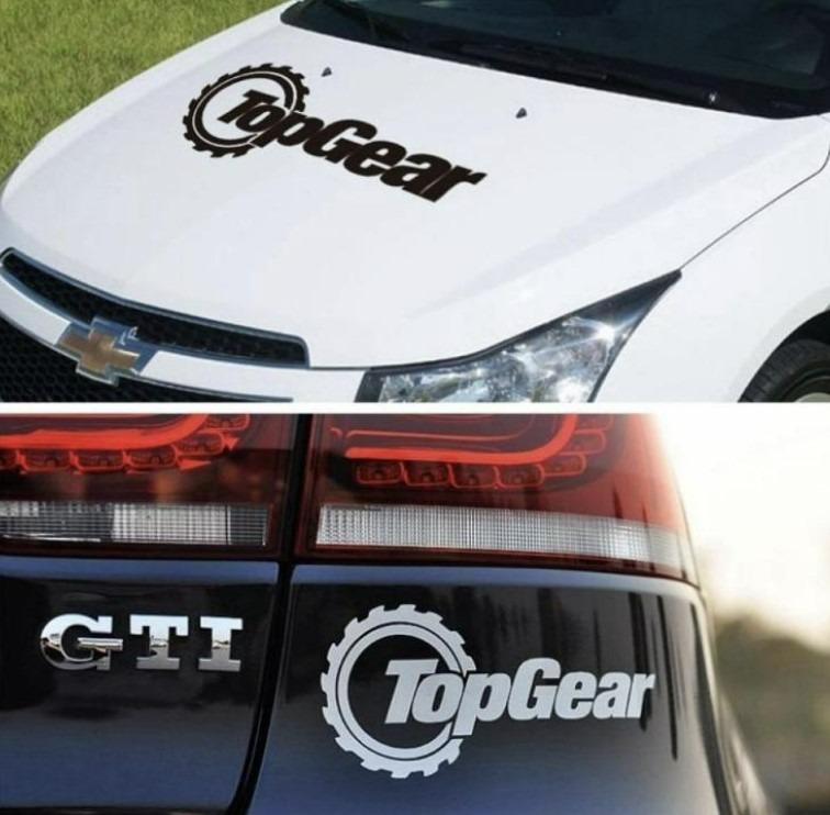 (Design 7) Sticker Vinyl Car Decal "Top Gear", Hobbies & Toys ...