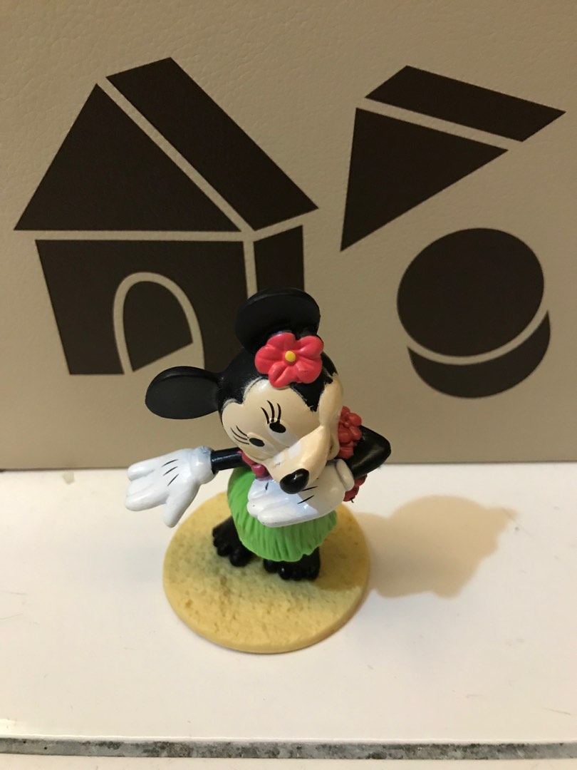 Disney Minnie Mouse Hawaiian Dancer Decopac Cake Topper 3.25 inch tall ...