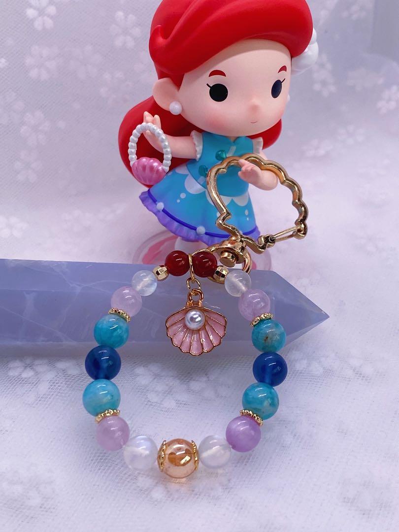 Disney Princess Ariel Inspired Bag Charms, Women's Fashion, Watches ...