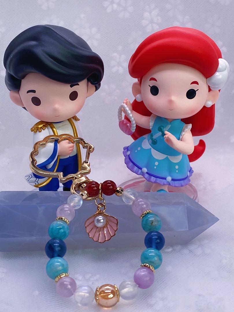 Disney Princess Ariel Inspired Bag Charms, Women's Fashion, Watches ...