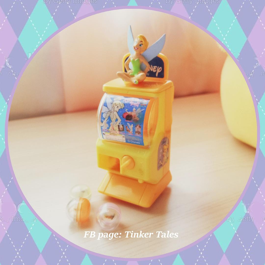 Disney Tinkerbell Mini Vending Machine Gachapon, Hobbies & Toys, Toys ...