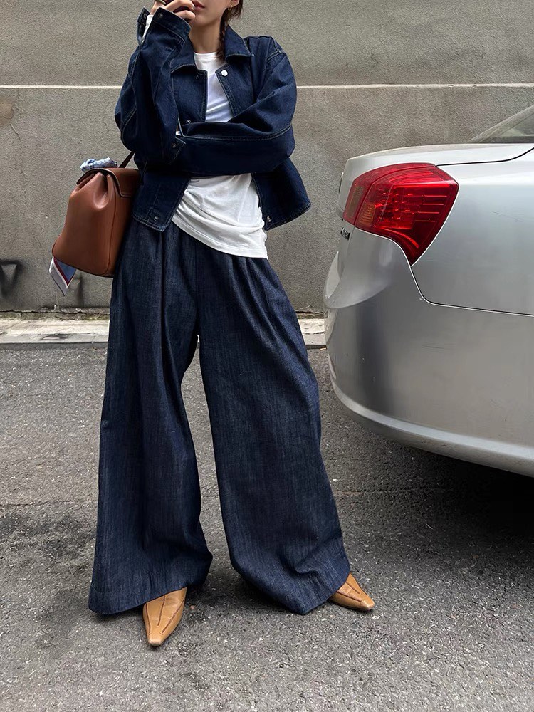 Dominique Baggy Relaxed Cut Jeans, Women's Fashion, Bottoms, Jeans ...