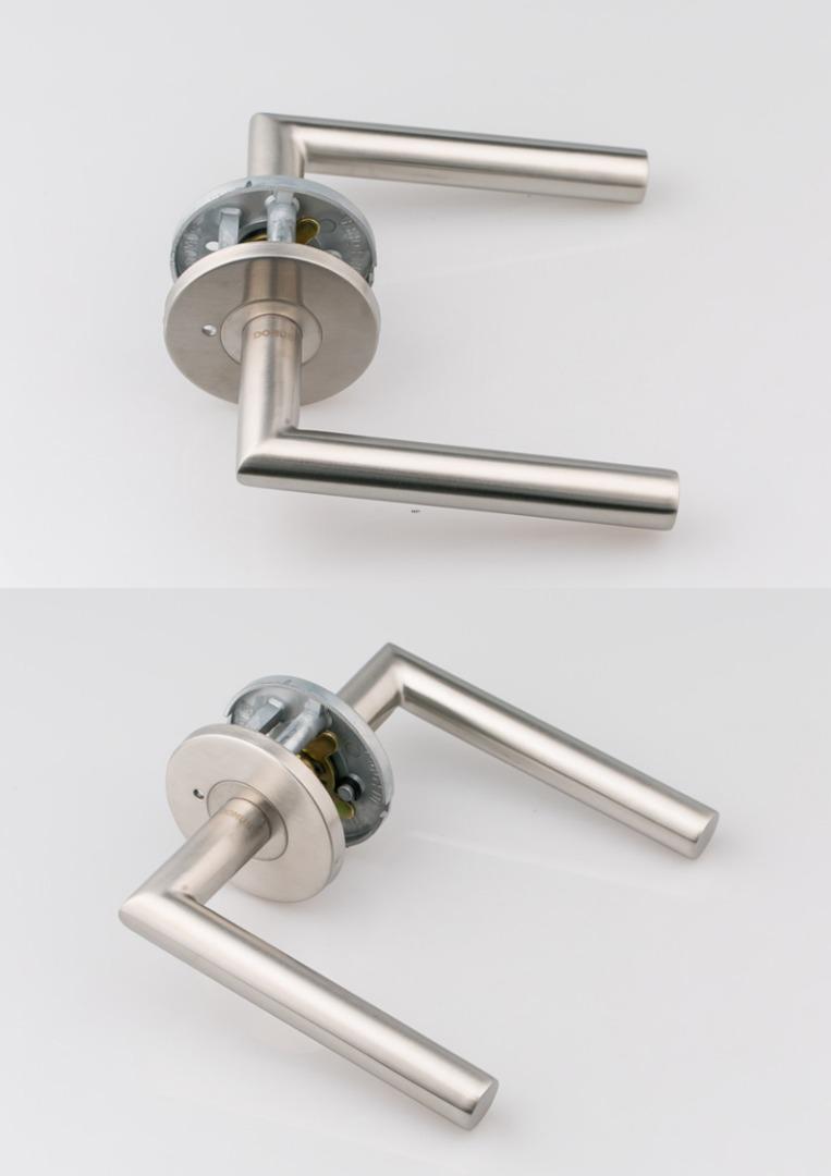 [DOMUS] Door Handle 907 Silver, Furniture & Home Living, Security ...