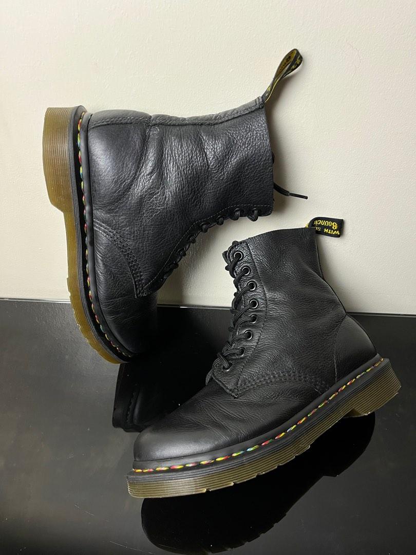 Dr Martens PASCAL rainbow stitch - Uk 4, Women's Fashion, Footwear ...