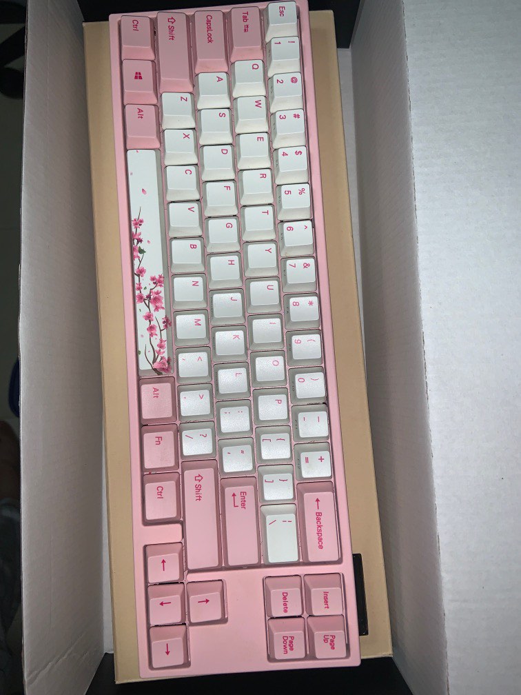 Ducky X Varmilo Sakura Pink, Computers & Tech, Parts & Accessories ...