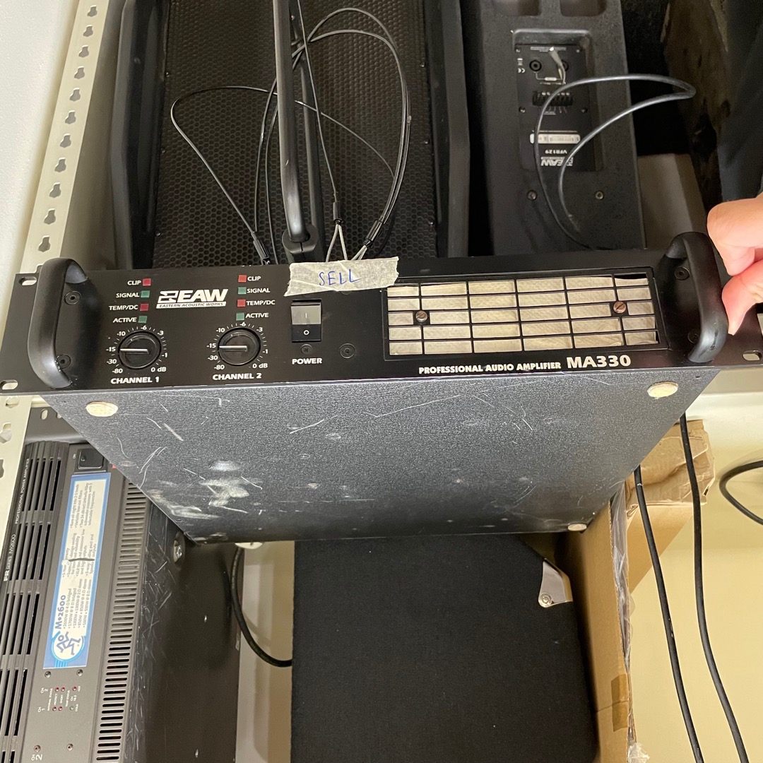 EAW MA330 Professional Audio Amplifier, Audio, Soundbars, Speakers ...