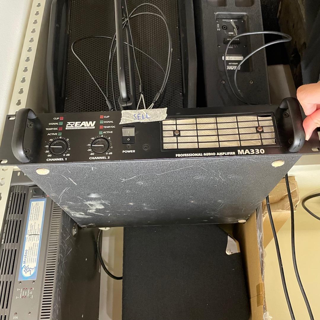 EAW MA330 Professional Audio Amplifier, Audio, Soundbars, Speakers ...