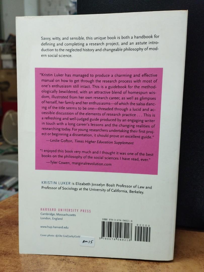 (ENG) Salsa Dancing Into The Social Sciences, Hobbies & Toys, Books ...