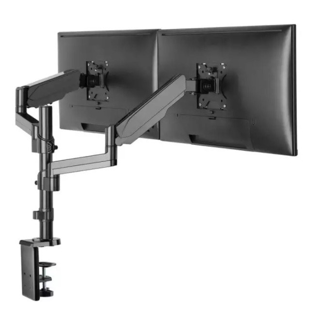 Ergoedge Freedom Dual Monitor Arms with laptop holder, Computers & Tech ...