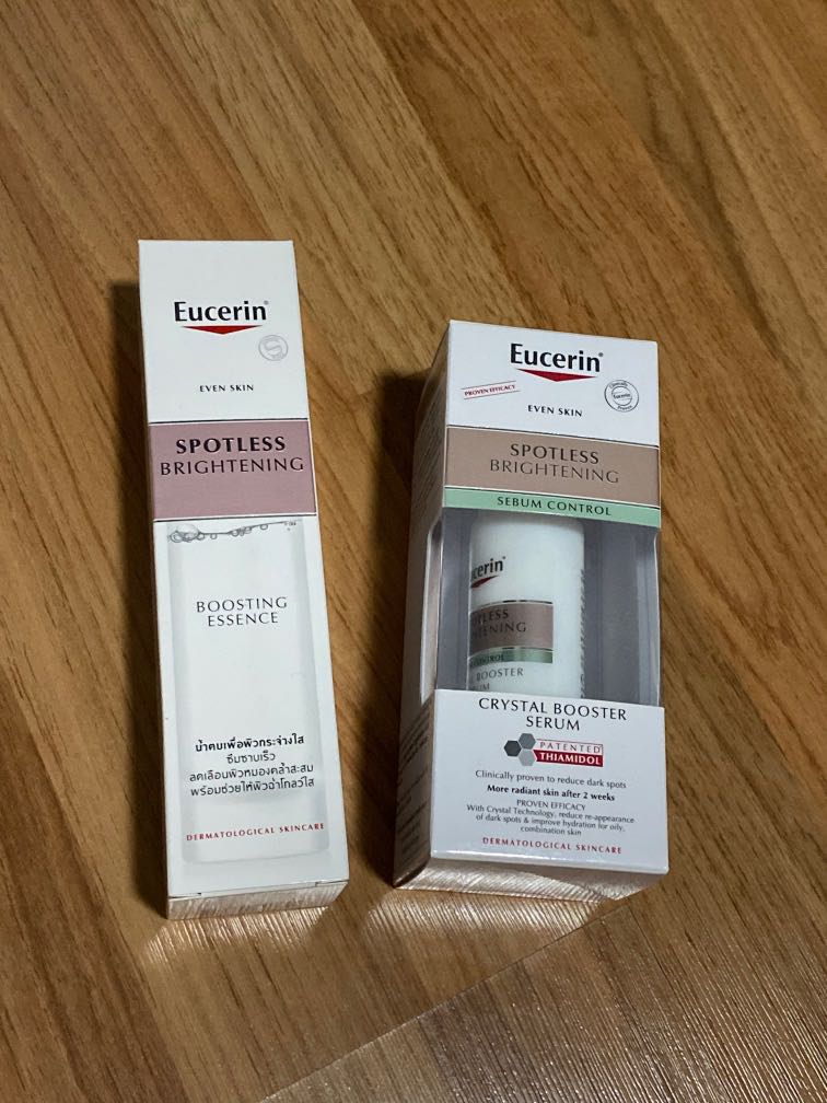 Eucerin Spotless Brightening And Boosting Essence, Beauty & Personal ...