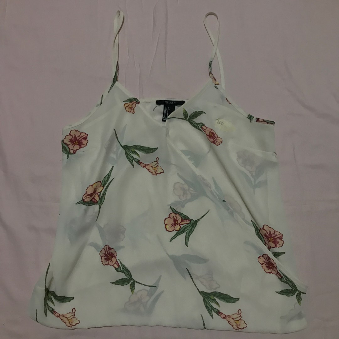 Flower Formal Sando, Women's Fashion, Tops, Sleeveless on Carousell