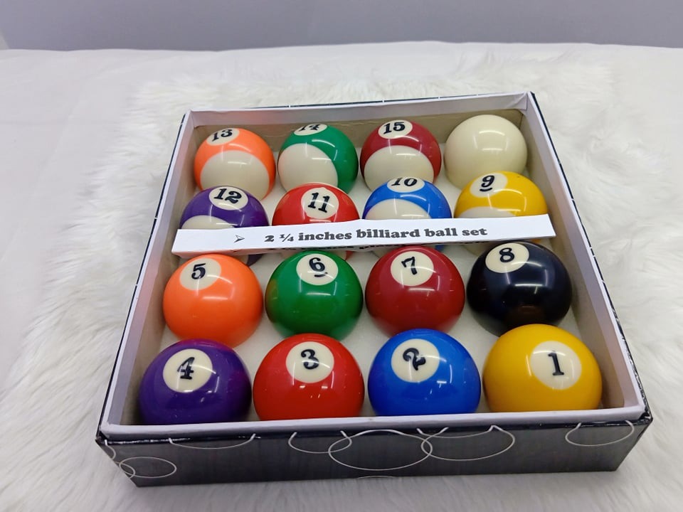 FOR SALE BILLIARD BALL SET / BOLA NG BILYARAN, Sports Equipment, Sports ...