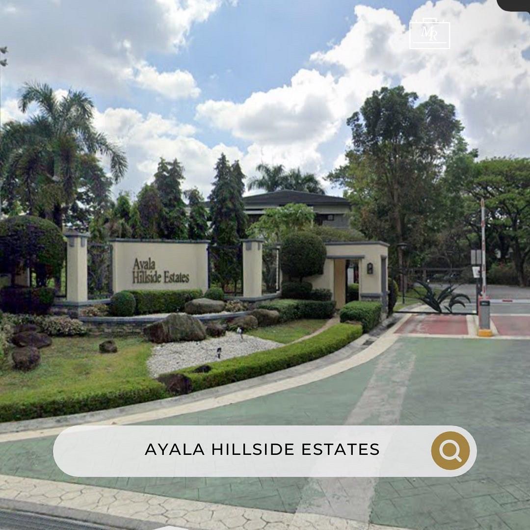 For sale prime residential lot Ayala hillside estates near Katipunan ...