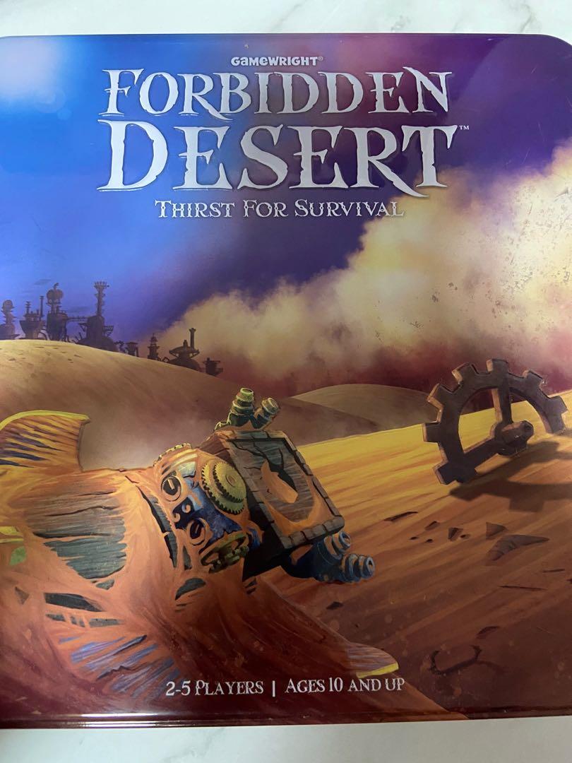 Forbidden Desert Board Game, Hobbies & Toys, Toys & Games on Carousell